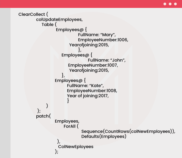 PowerApps Patch | Patch Function in PowerApps Explained