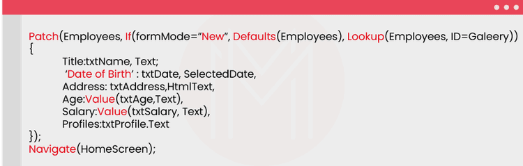 PowerApps Patch | Patch Function in PowerApps Explained