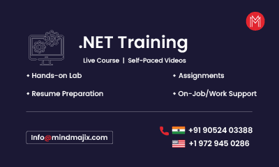 .NET Course & Certification - Online & Self-Paced Training