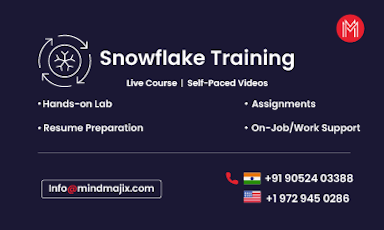 Snowflake Training and Certification course - Miindmajix